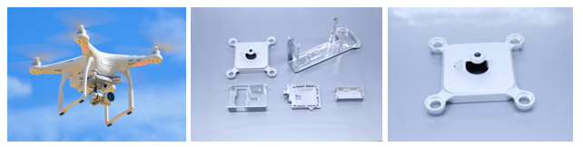 High Precision UAV Parts Metal Cnc Prototype Machining 0.5mm Thin Material