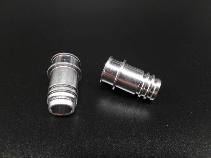Precision Custom Cnc Aluminum Parts Female Connectors Anodizing Surface